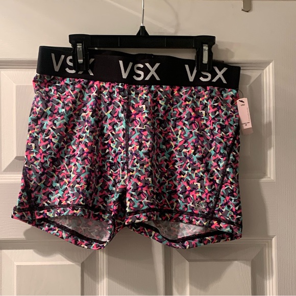 VSX | Shorts | Nwt Vsx Victorias Secret The Player Hot Shorts Workout Athletic Bike Medium ...